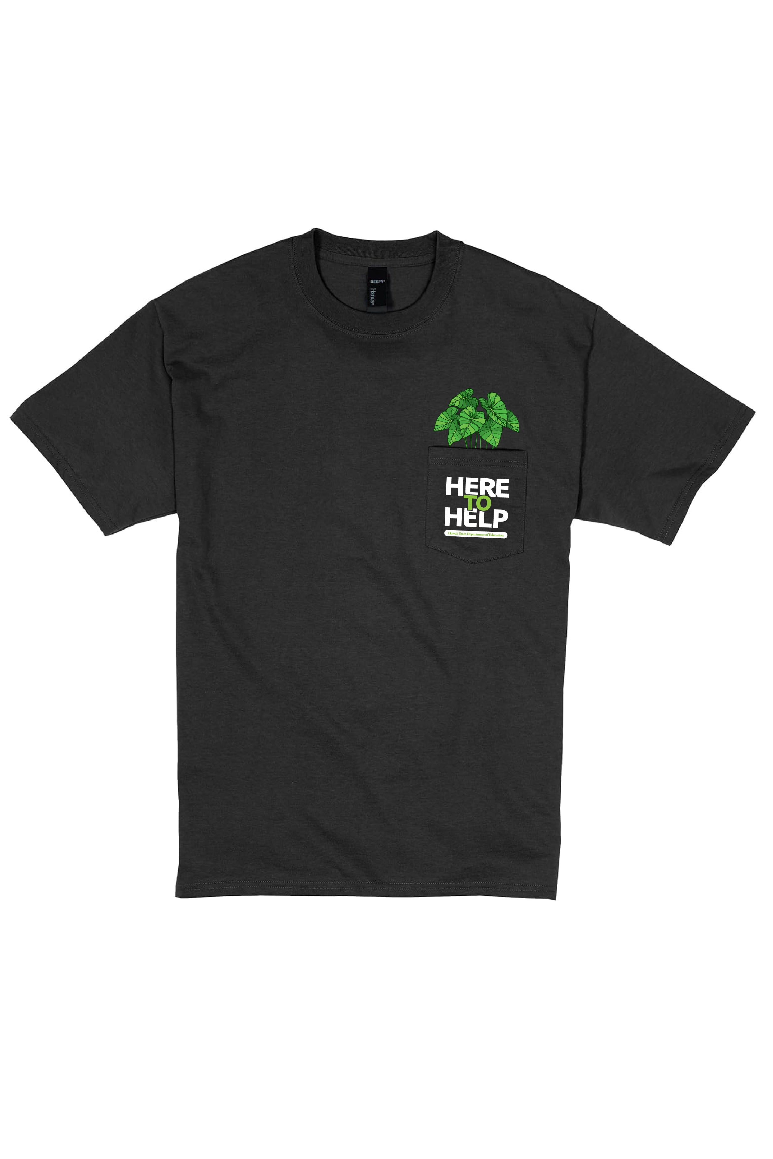 [Here To Help] Kalo Pocket Unisex Premium Tee – Special Delivery Hawaii